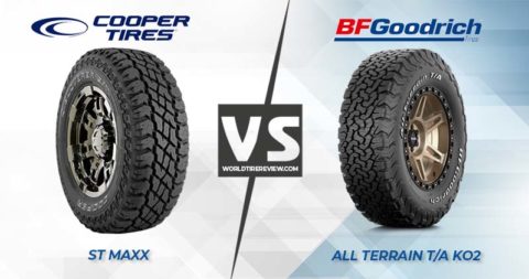Cooper ST Maxx vs BFGoodrich All Terrain T/A KO2 In 2024